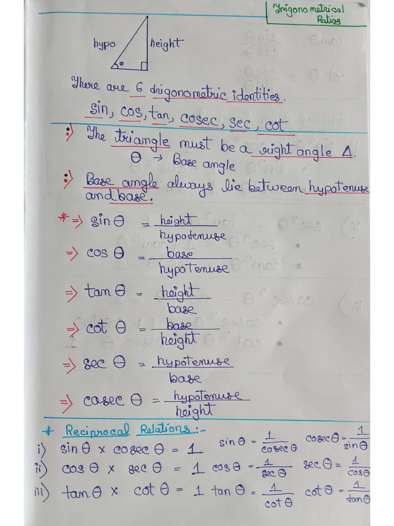 Trigonometry Ex-16 | PDF