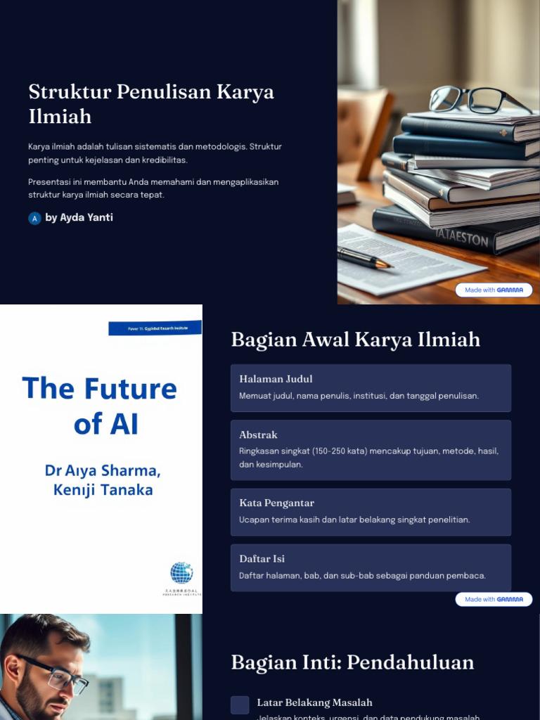 Struktur-Penulisan-Karya-Ilmiah | PDF