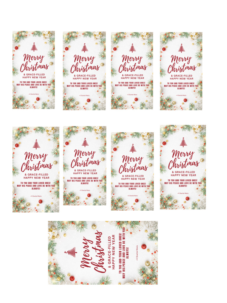 Infographic For Merry Christmas | PDF