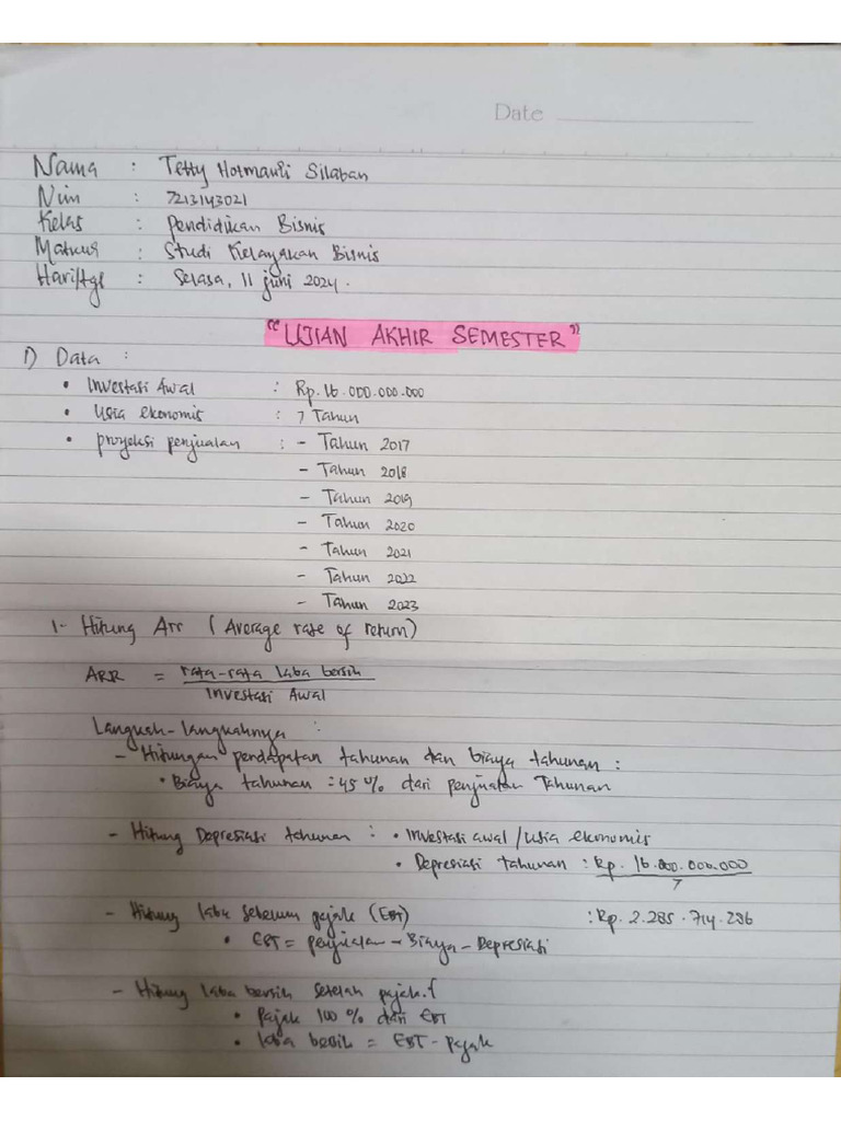 Uas Tetty Silaban SKB | PDF