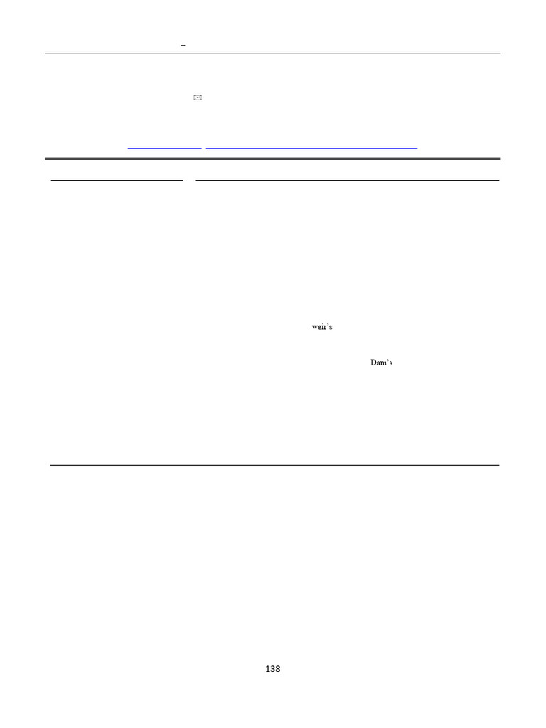 Analysis of The Stability Plan For Kambaniru Weir | PDF | Dam | Force