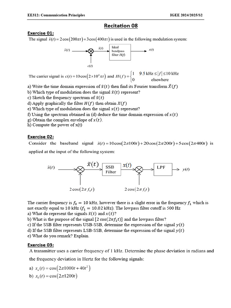 EE312_Recitation_08 | PDF