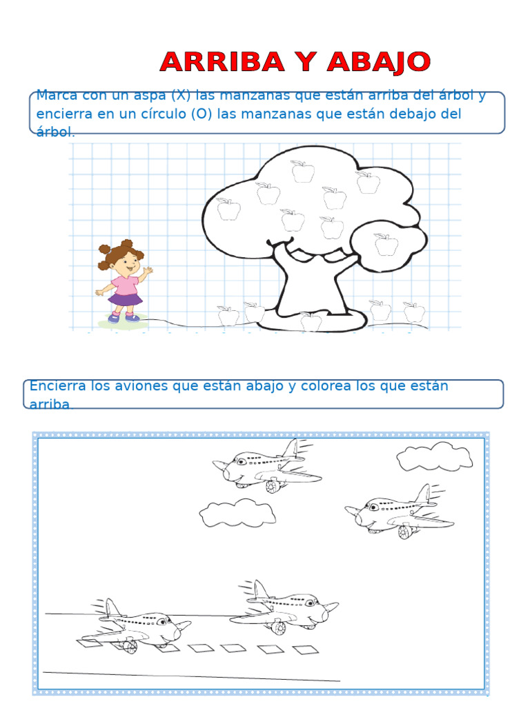 Arriba-Y-Abajo FICHA PARA IMPRIMIR | PDF