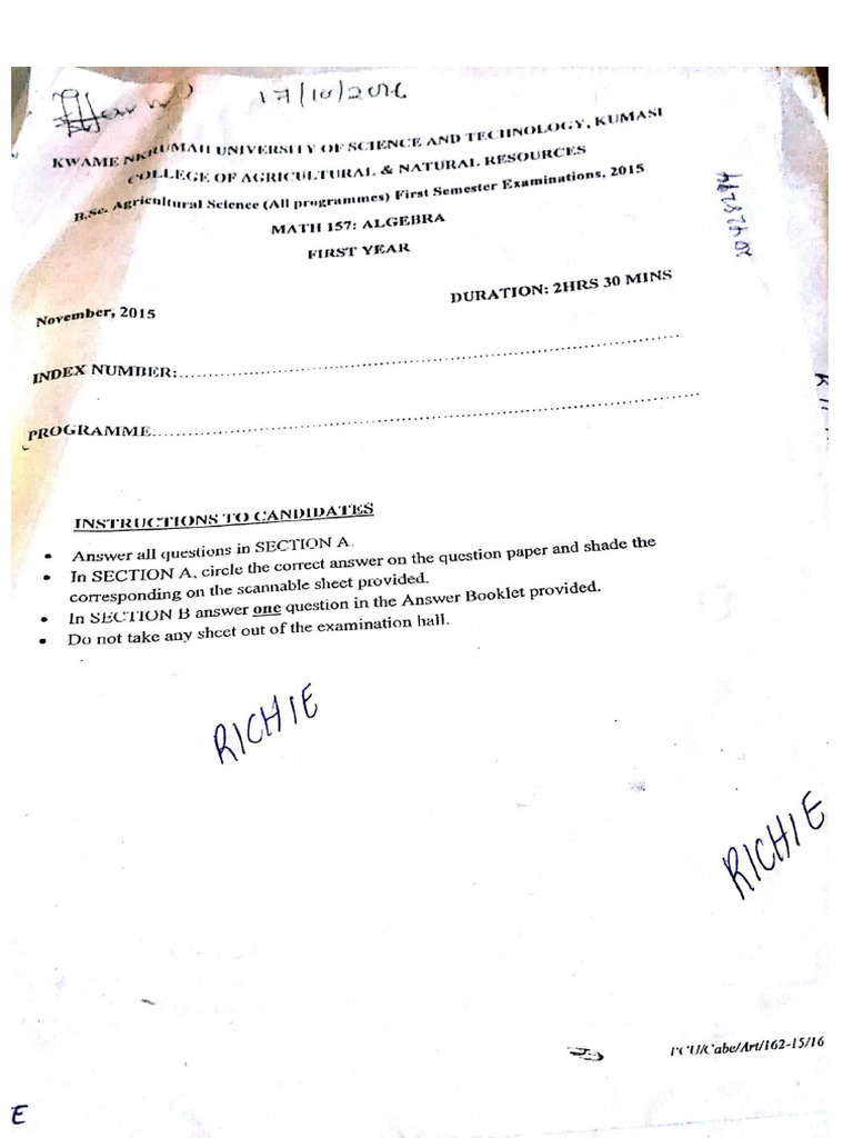 Passco Compilations - Linear Algebra | PDF