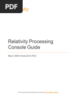 RelativityOne - Review Center Guide | PDF | Proprietary Software ...