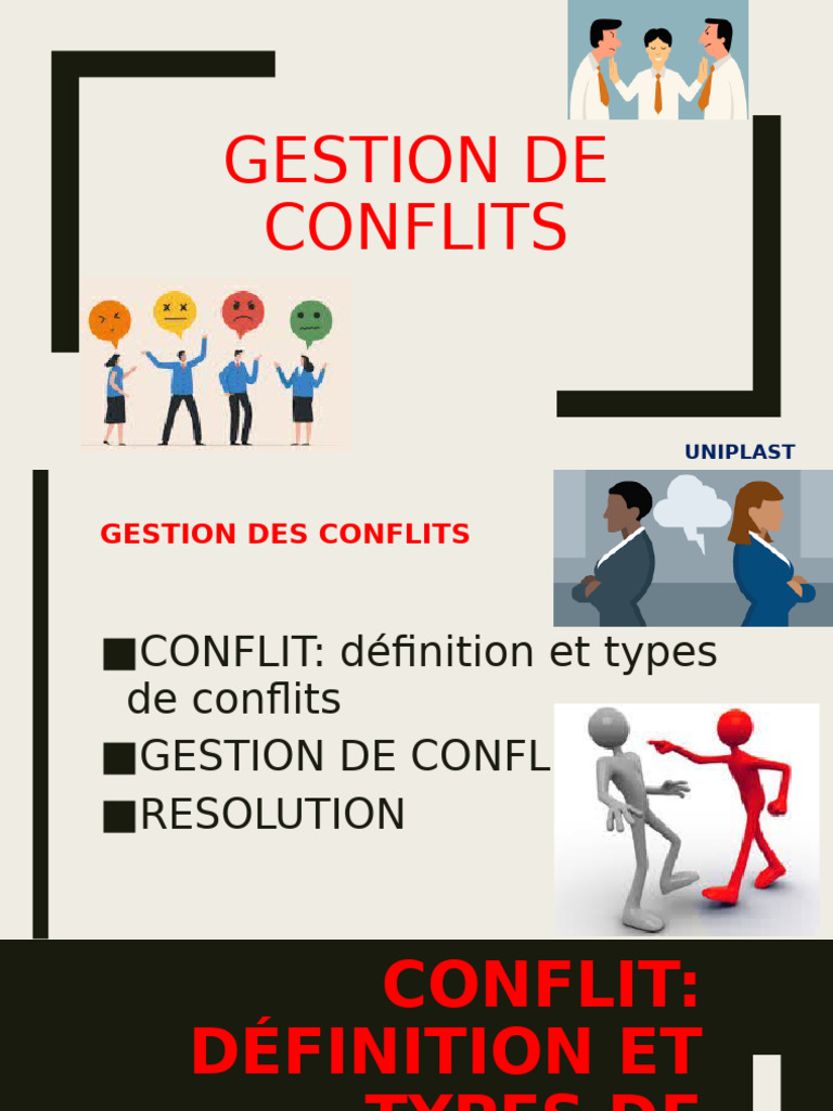 Gestion de Conflit | PDF | Résolution de conflit | Psychologie sociale