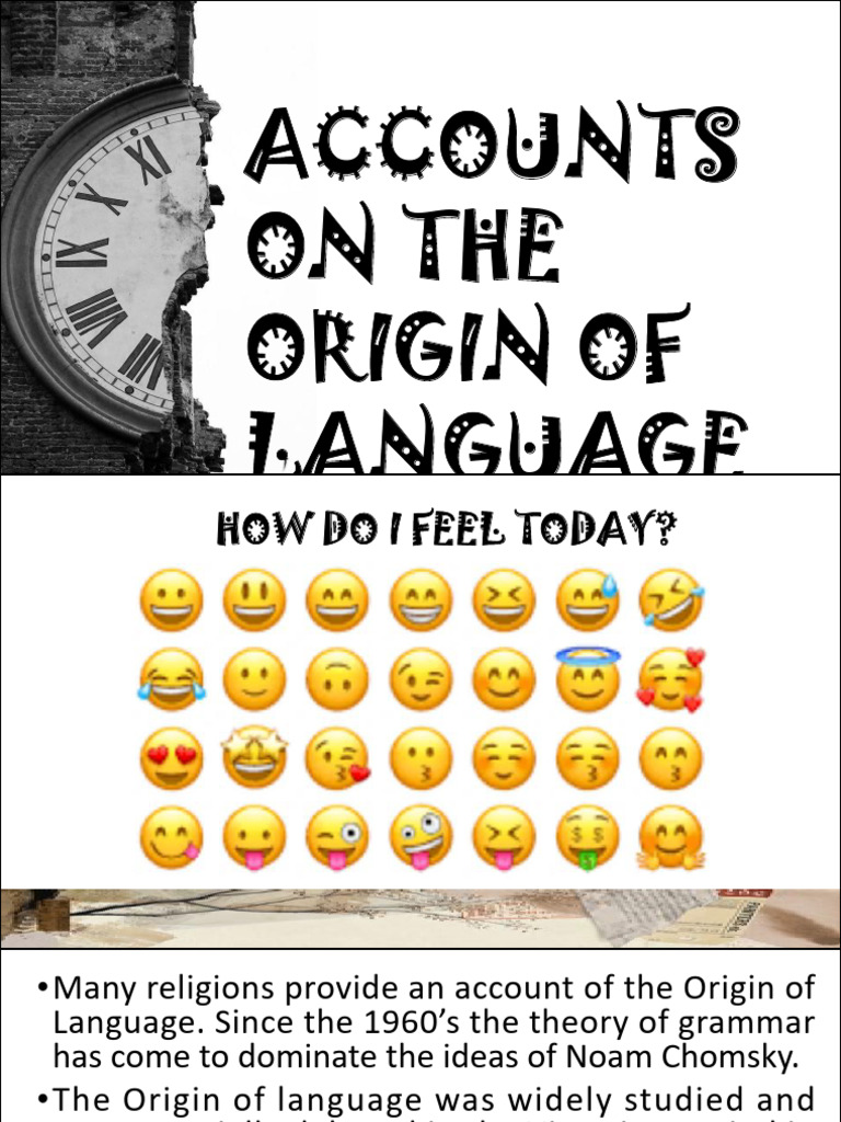 Exploring Language Origins and Theories | PDF | English Language ...