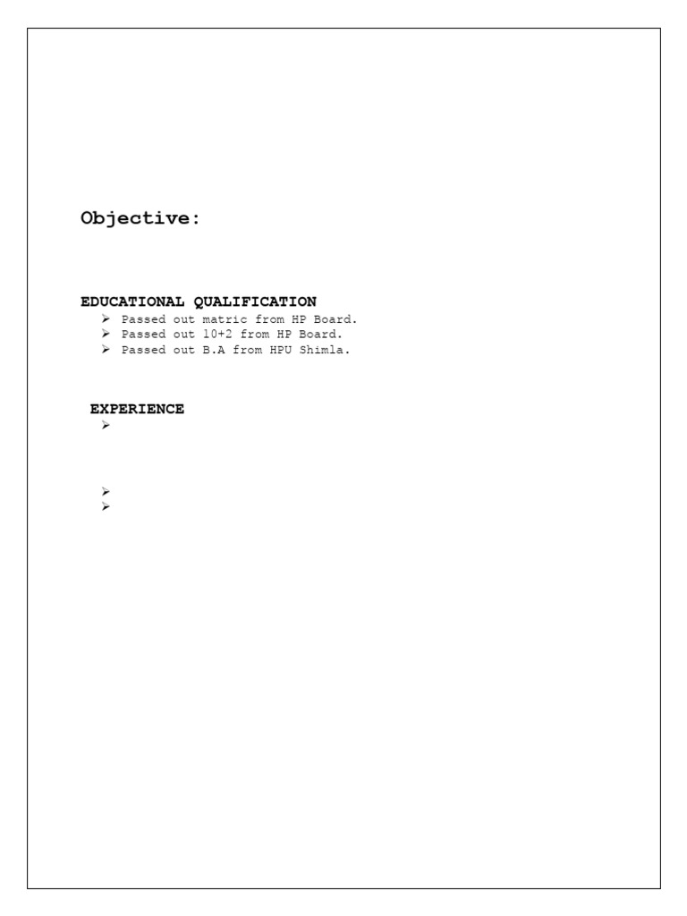 Laxmi's Professional Resume | PDF