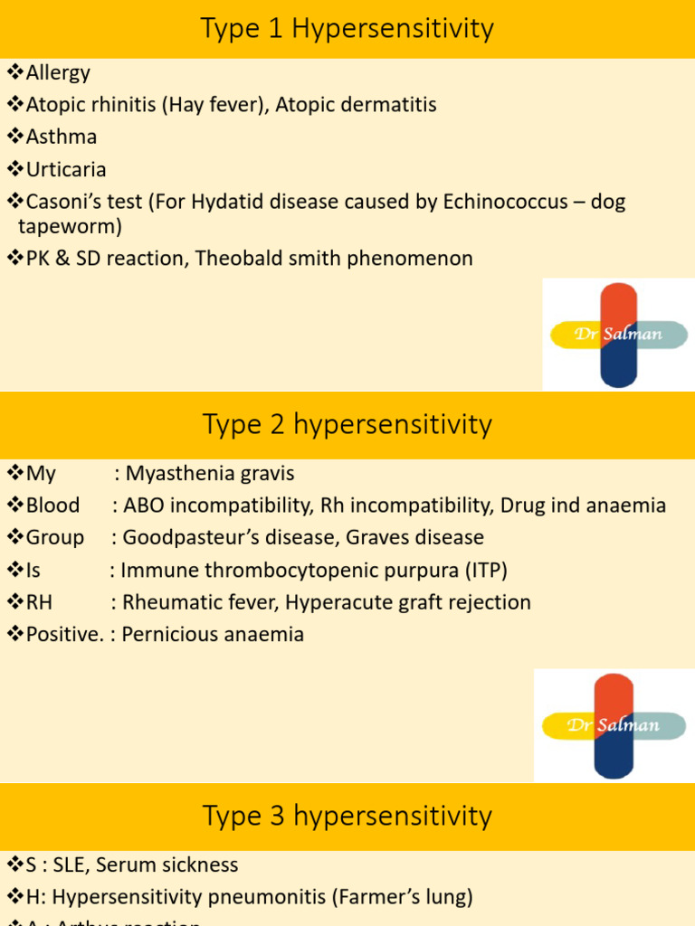 Hypersensitivity | PDF