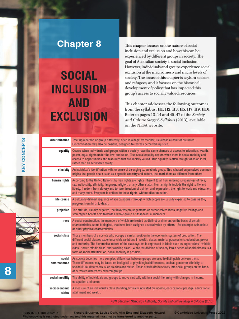 Social Inclusion and Exclusion in Australia | PDF | Refugee | Travel Visa