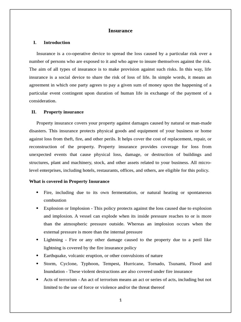Insurance assignment 2 | PDF | Tropical Cyclones | Insurance