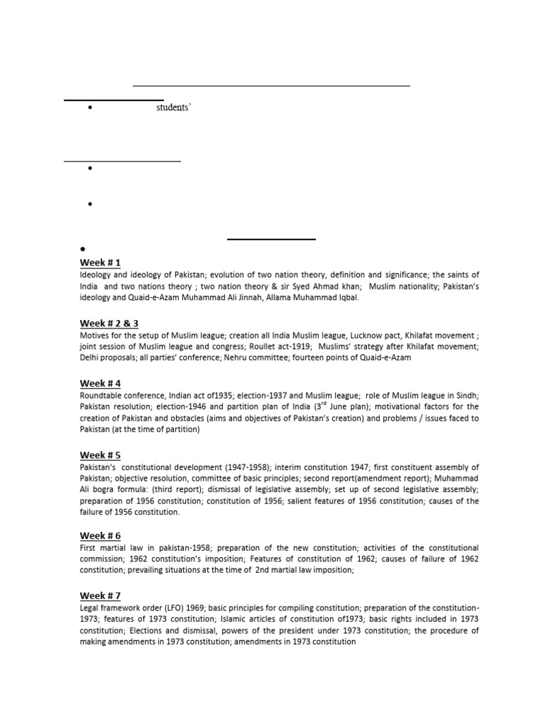 1670350141-Pakistan Studies Compulsory For All BS | PDF | All India Muslim League | Muhammad Ali ...