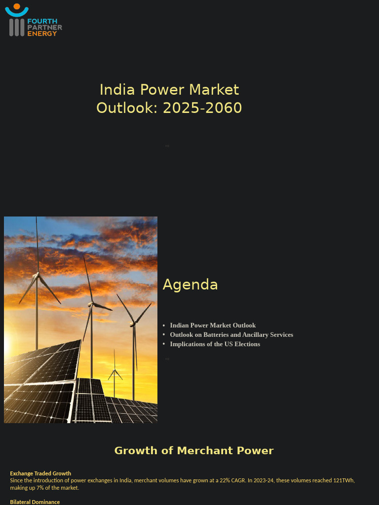 India Power Market Outlook 2025 2035 | PDF | Renewable Energy | Wind Power
