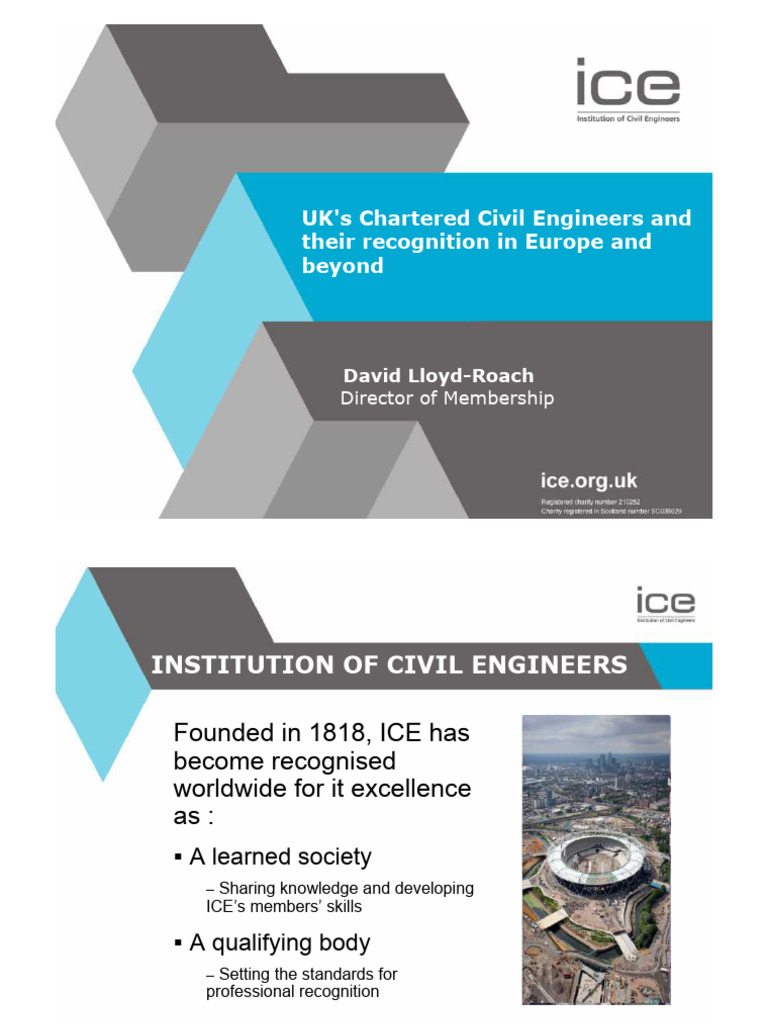 ICE Membership and Qualification Overview | PDF | Engineering