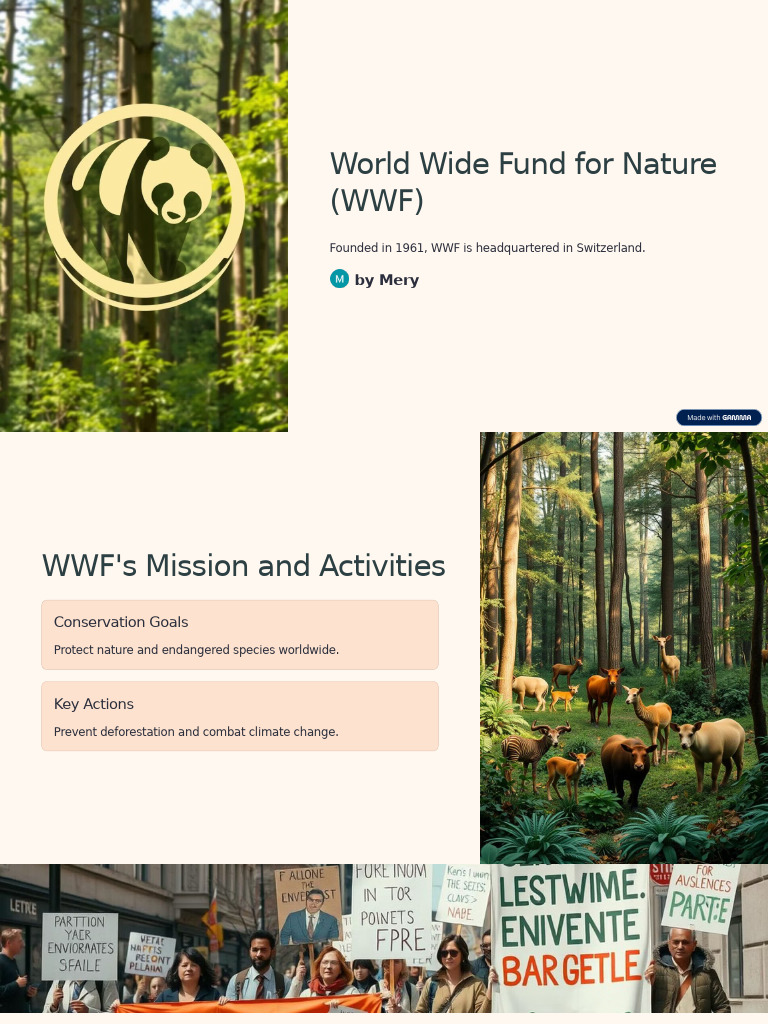 World-Wide-Fund-for-Nature-WWF | PDF