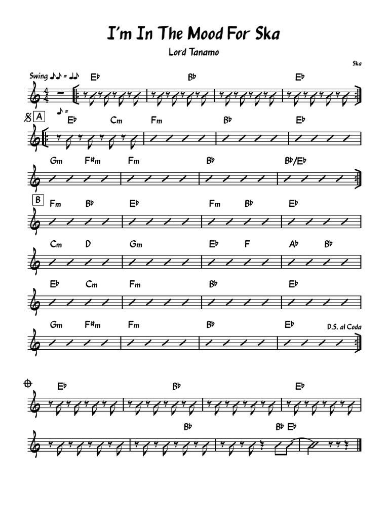 02-I'm in The Mood For Ska | PDF