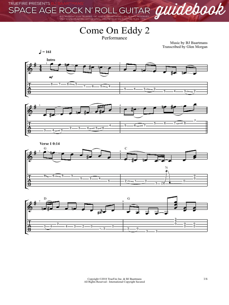 Come On Eddy 2 - Performance | PDF