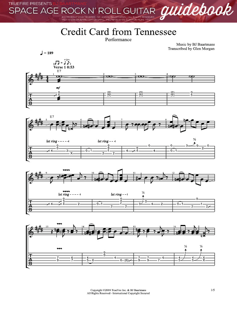 Credit Card From Tennessee - Performance | PDF