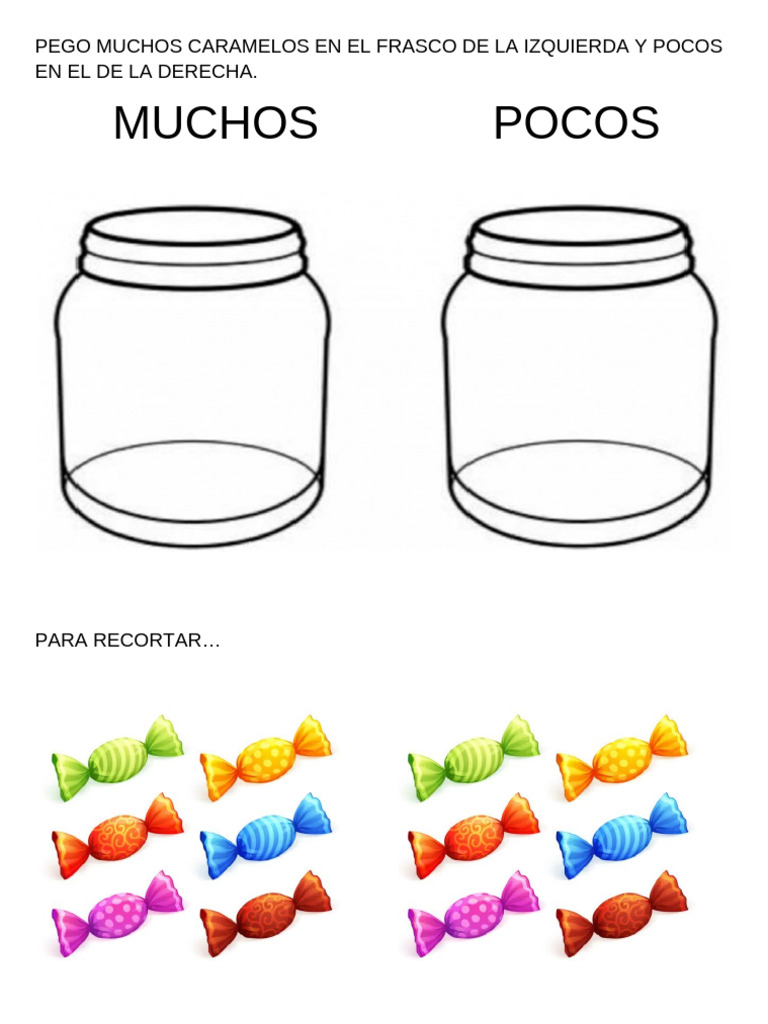 Juego de Números y Cantidades para Niños | PDF