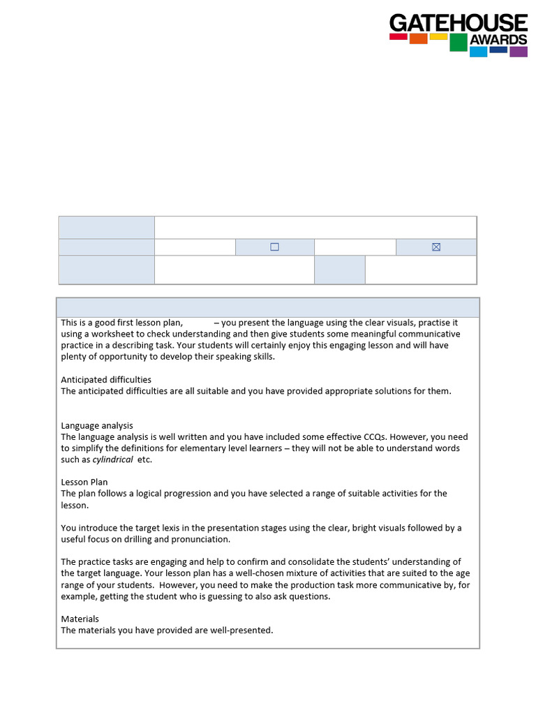 TEFL L5 Summative ADR Assignment 1 Vocabulary Foziya Patel 3138823 575 | PDF | Educational ...