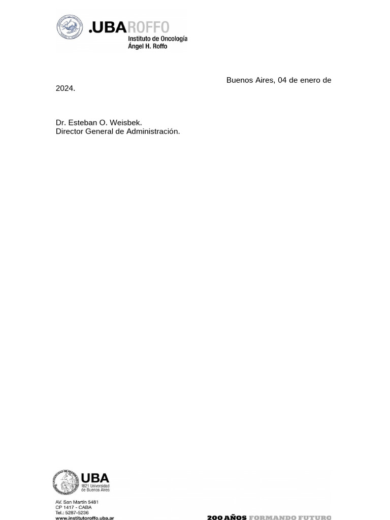 Modelo Membrete | PDF