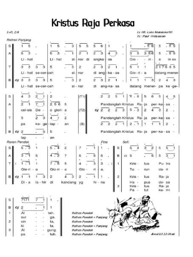 Lagu Kristus Raja Perkasa | PDF