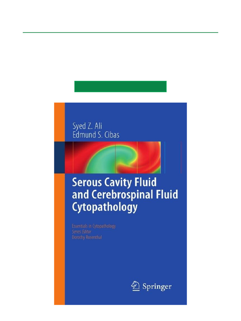 Serous Cavity Fluid and Cerebrospinal Fluid Cytopathology Official ...