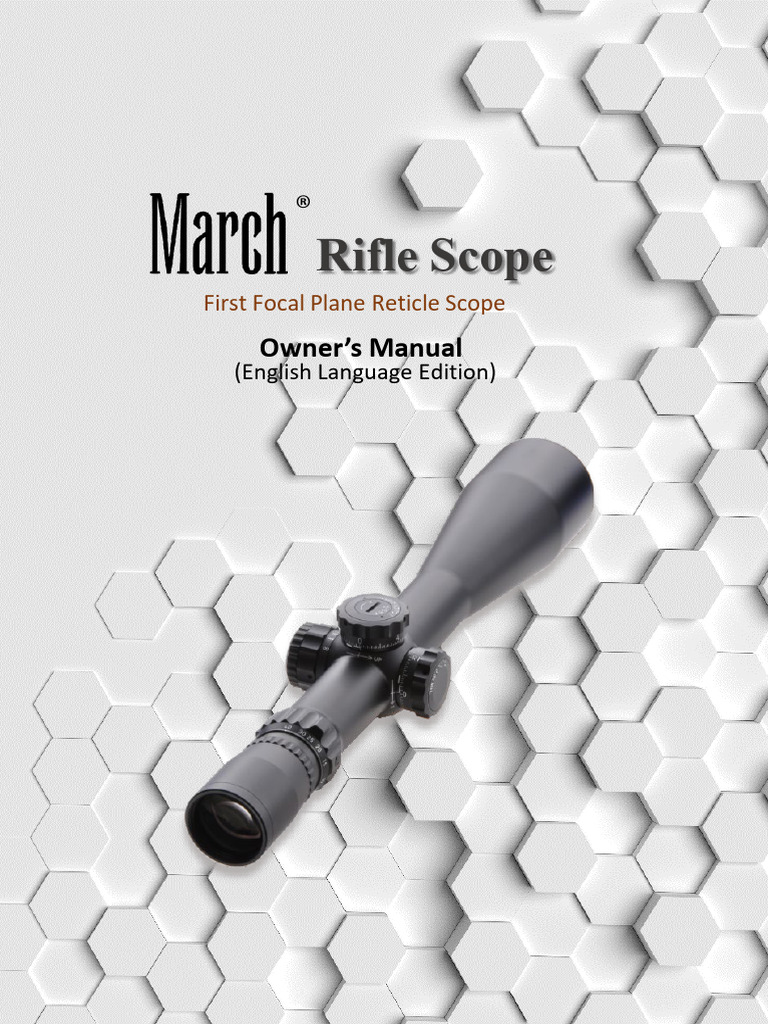 Rifle Scope Owners Manual FFP 2022 November | PDF | Telescopic Sight ...