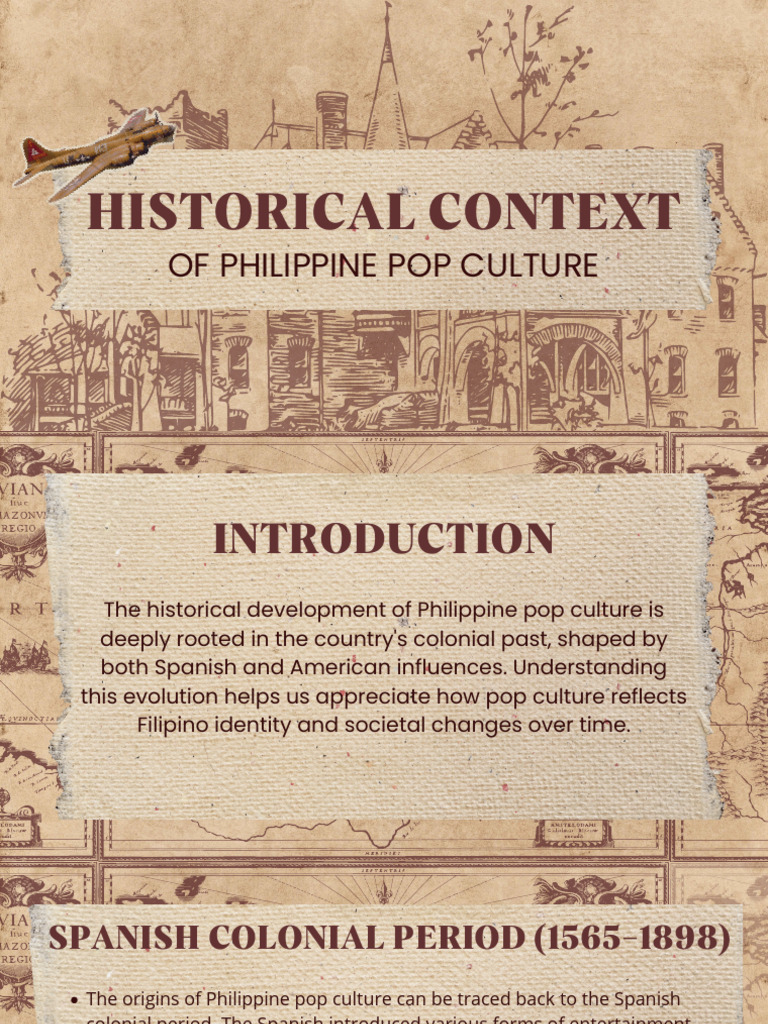 Evolution of Philippine Pop Culture | PDF | Popular Culture | Philippines