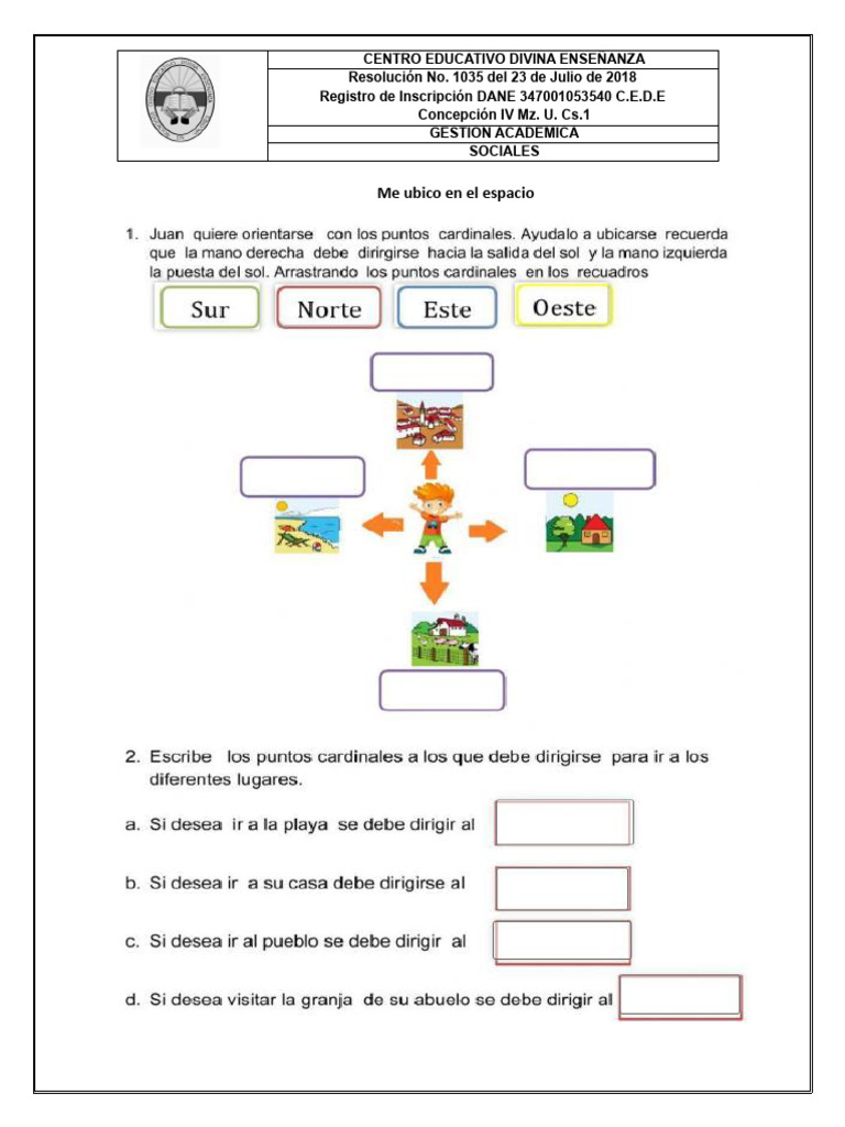 Me Ubico en El Espacio | PDF