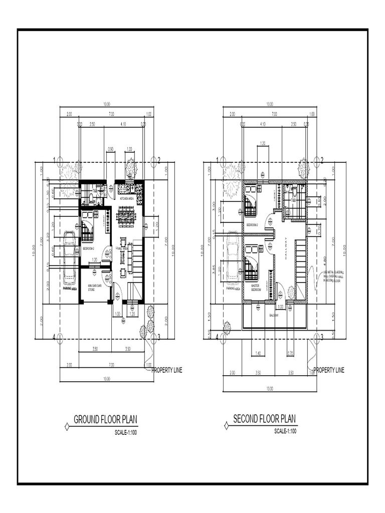 2 Storey Floorplan Final-Revised-1 | PDF | Buildings And Structures | Home