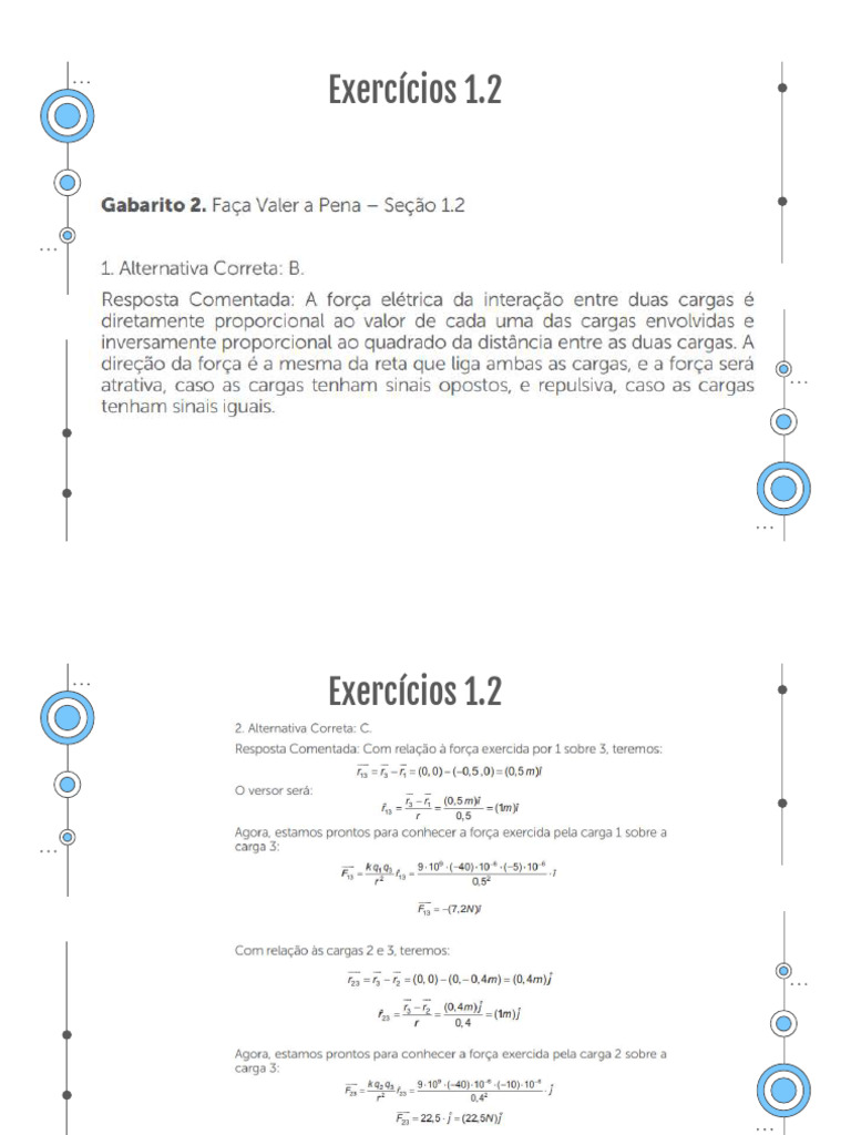 Lista Exercicios Eletricidade | PDF
