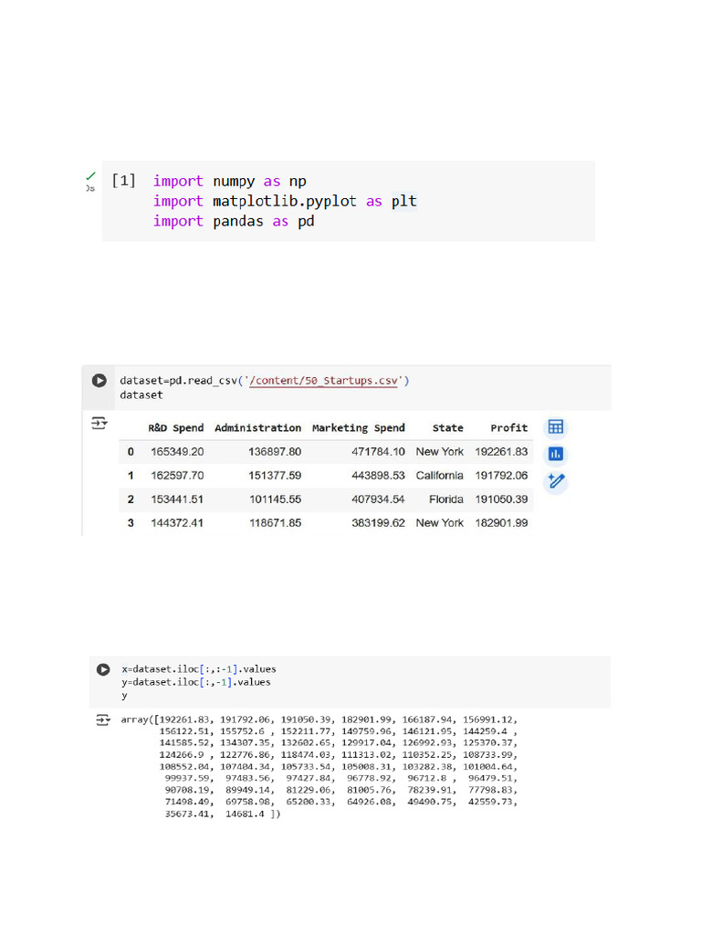 Linear REgression Lab Report 4 | PDF | Statistical Theory | Computer ...