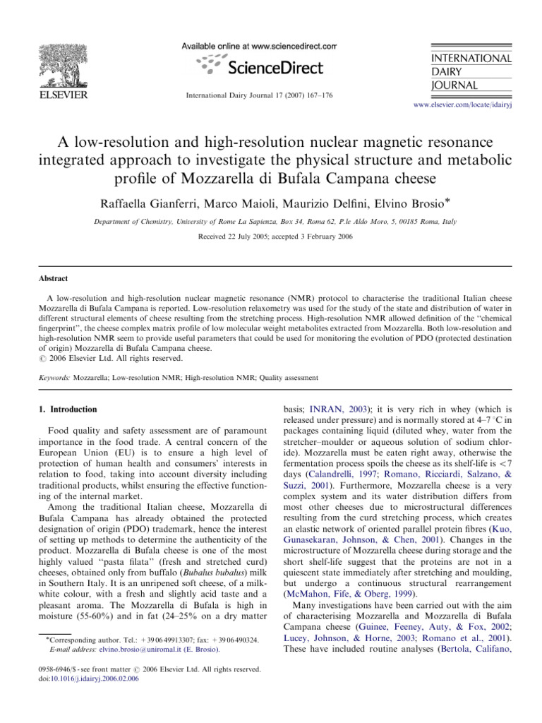 A Low-Resolution and High-Resolution Nuclear Magnetic Resonance ...