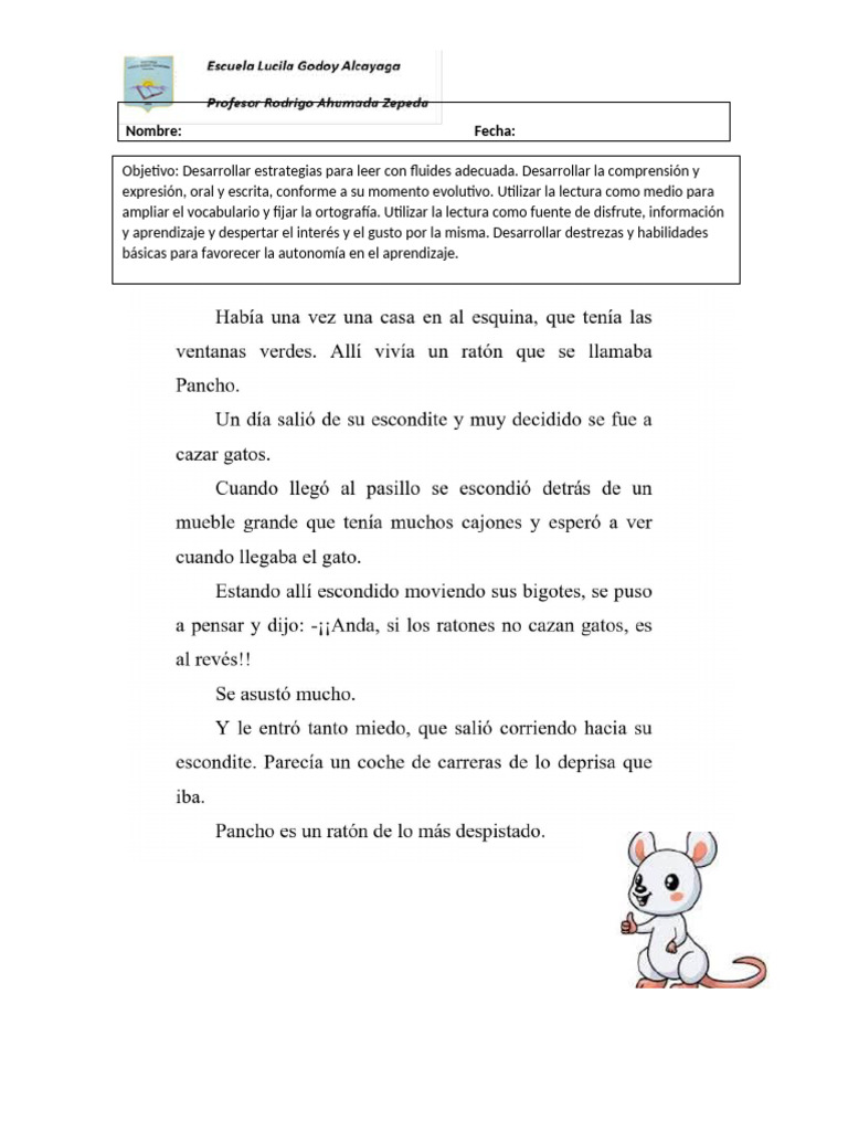 Lectura Comprensiva 17 | PDF