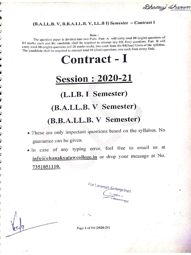 Contract Compressed | PDF