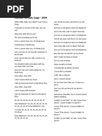Doja Cat: Cyber Sex Lyrics Analysis | PDF