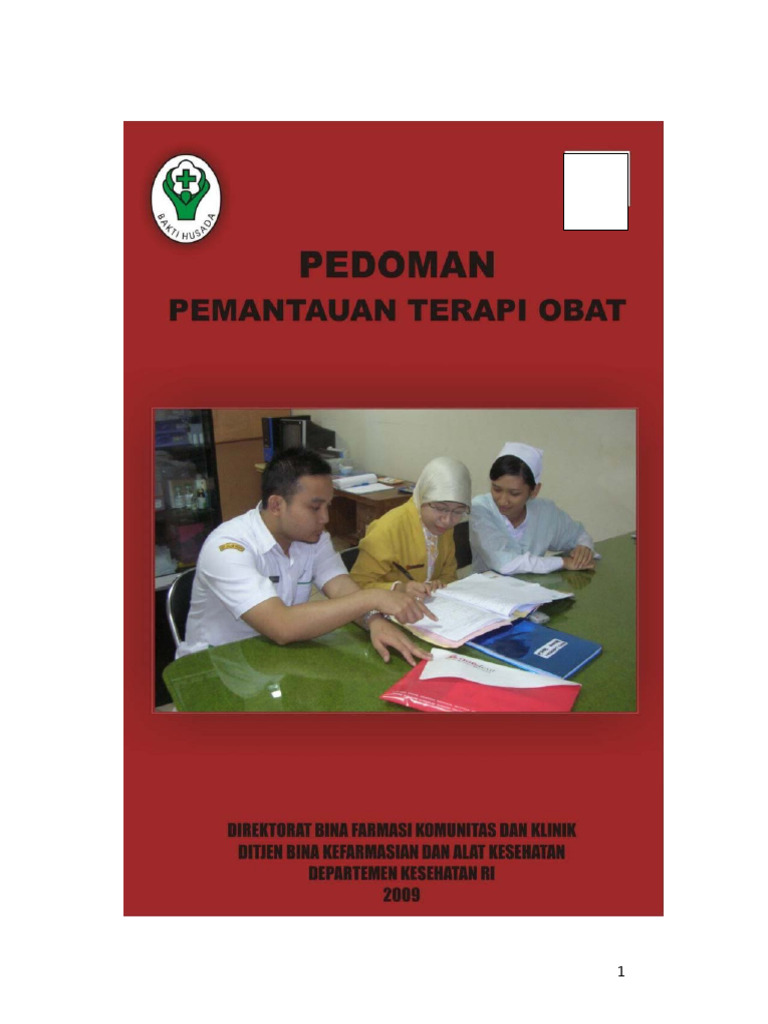 Pedoman Pemantauan Terapi Obat | PDF