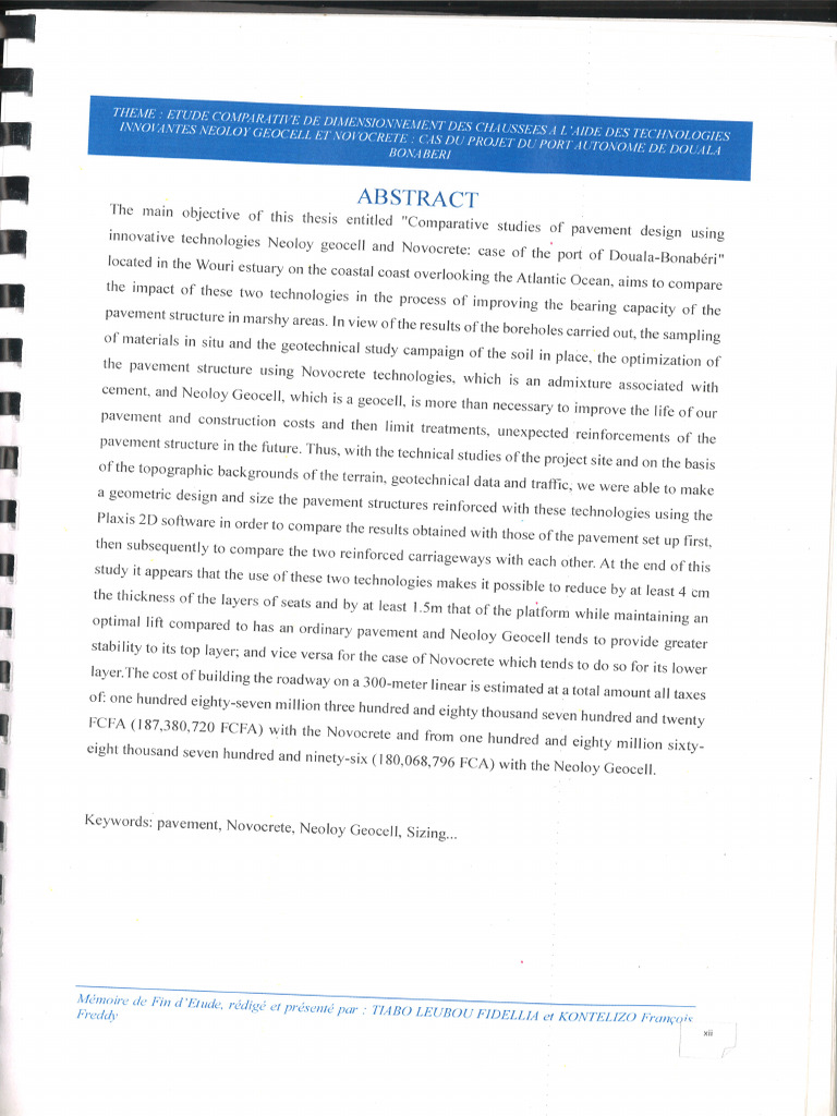 Memoire Tiabo Leubou | PDF