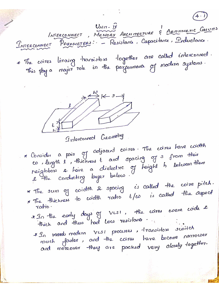 Vlsi Unit 4 | PDF