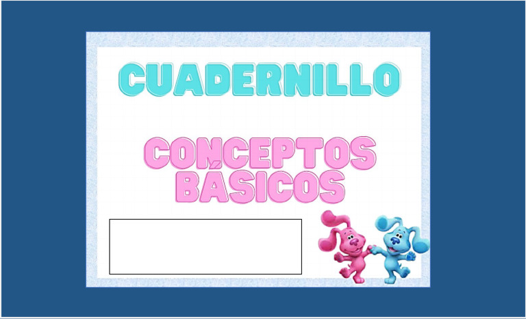 Portada Cuadernillo Conceptos Básicos | PDF