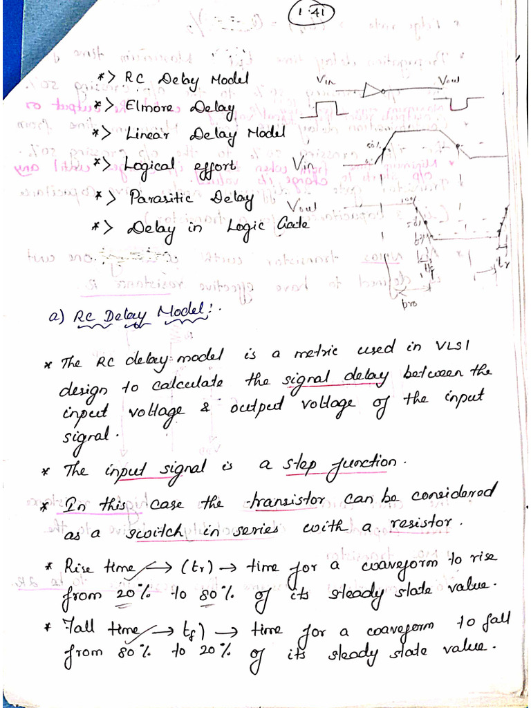 Unit-2 Delay Vlsi | PDF