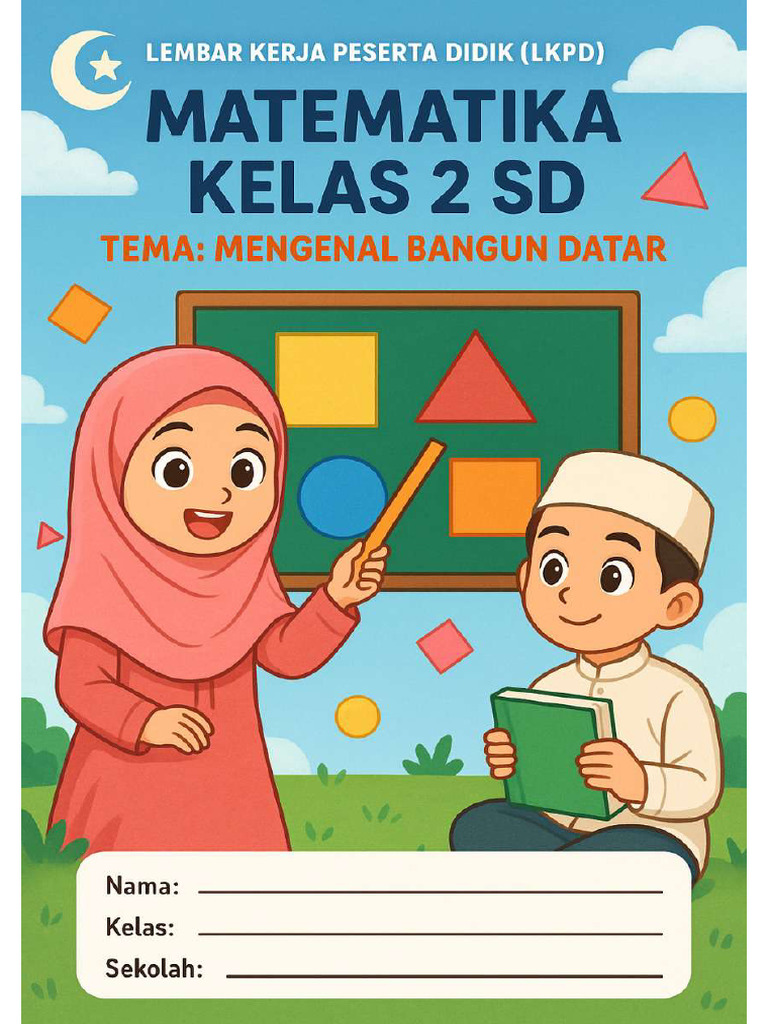 LKPD Bangun Datar Kls 2 SD | PDF