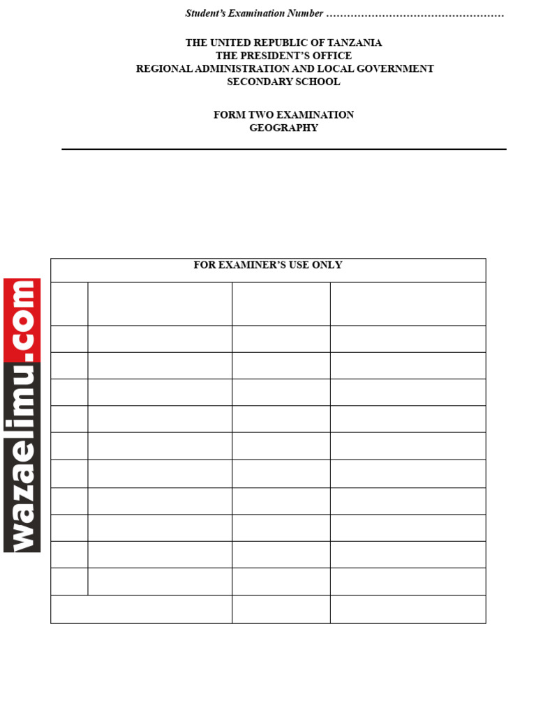 Geography Ms Pdf Precipitation Oceans