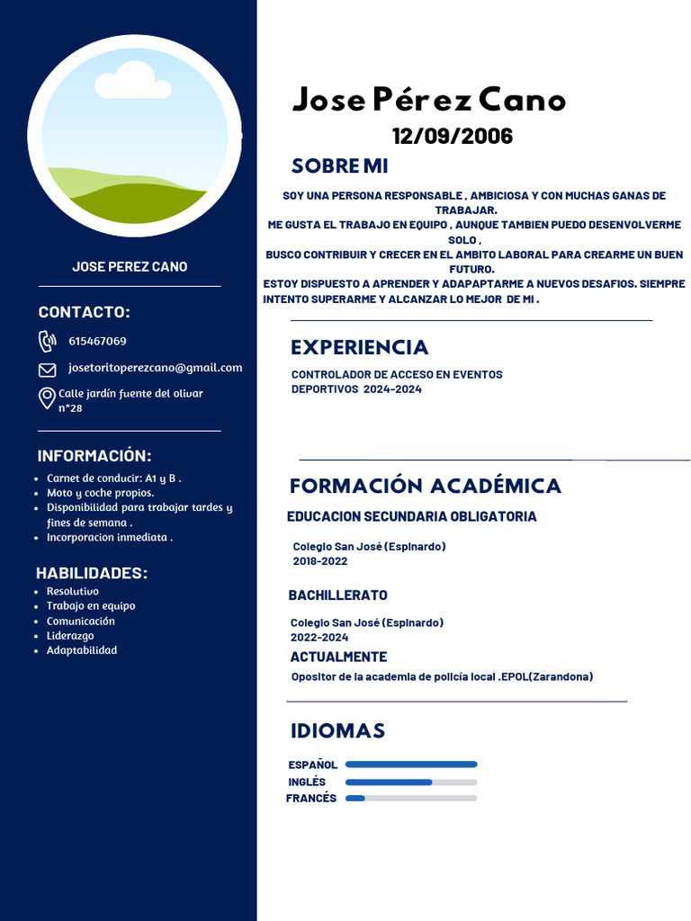 Jose Perez Cano PDF | PDF