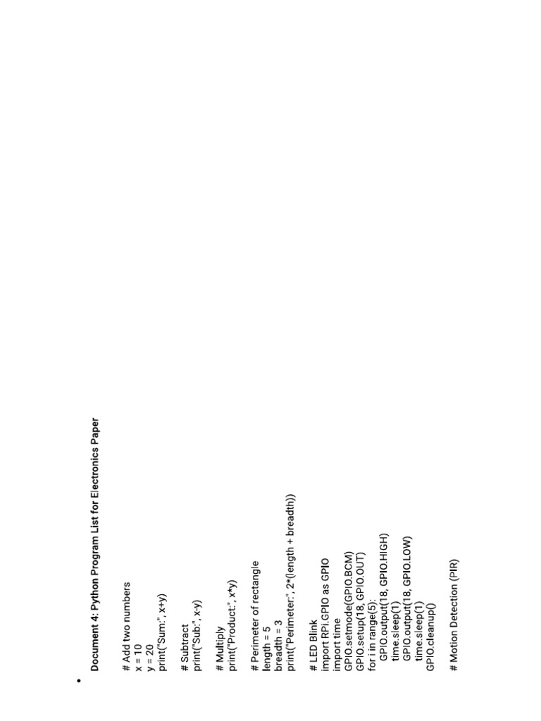 Simple Python Program | PDF