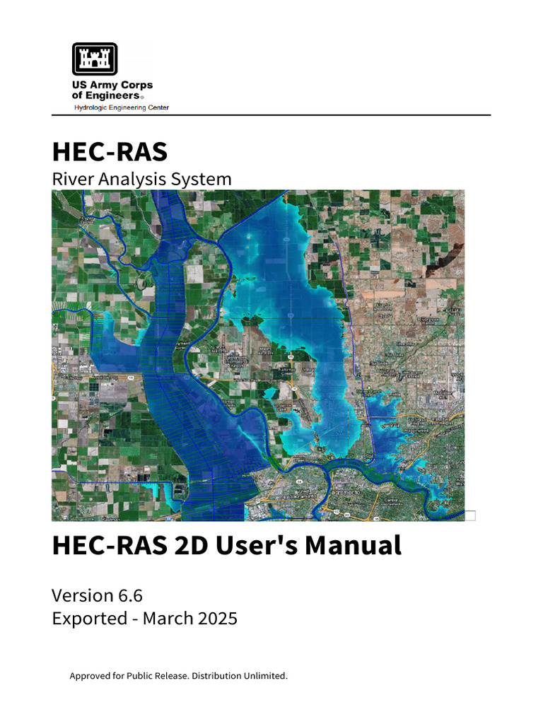 HEC-RAS 2D User's Manual-V3-20250306 - 233652 | PDF | Arc Gis ...