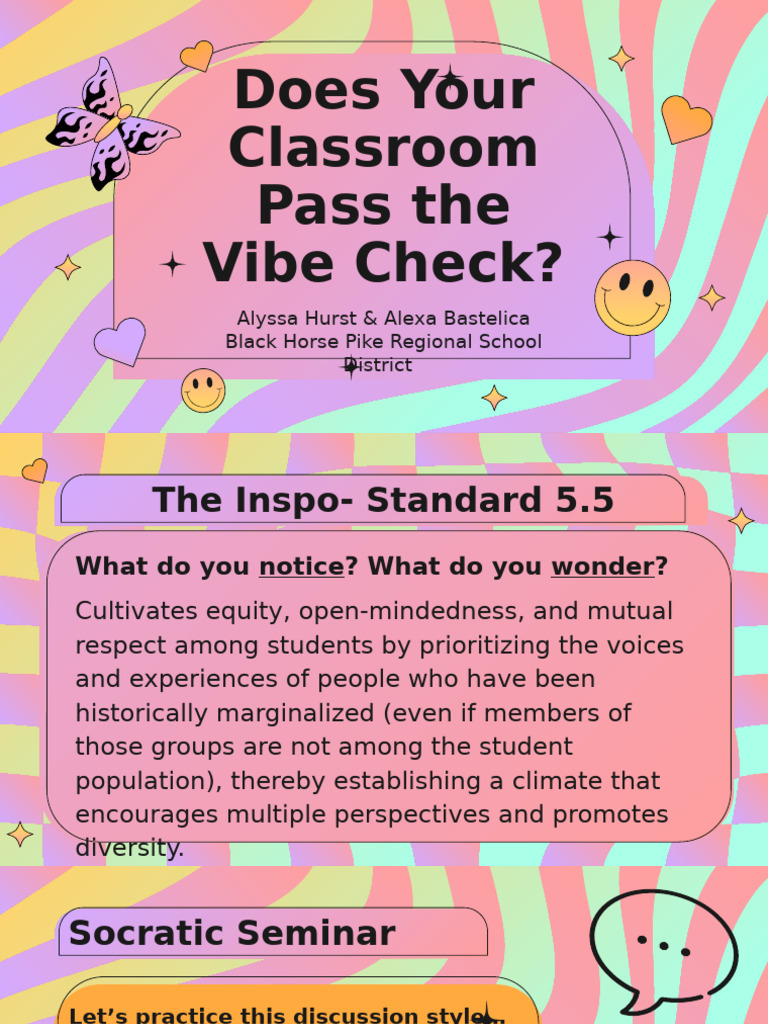 AENJ Does Your Classroom Pass The Vibe Check? | PDF | Social Psychology ...