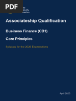 CM1 CMP Upgrade for 2025 Exams | PDF | Net Present Value | Present Value