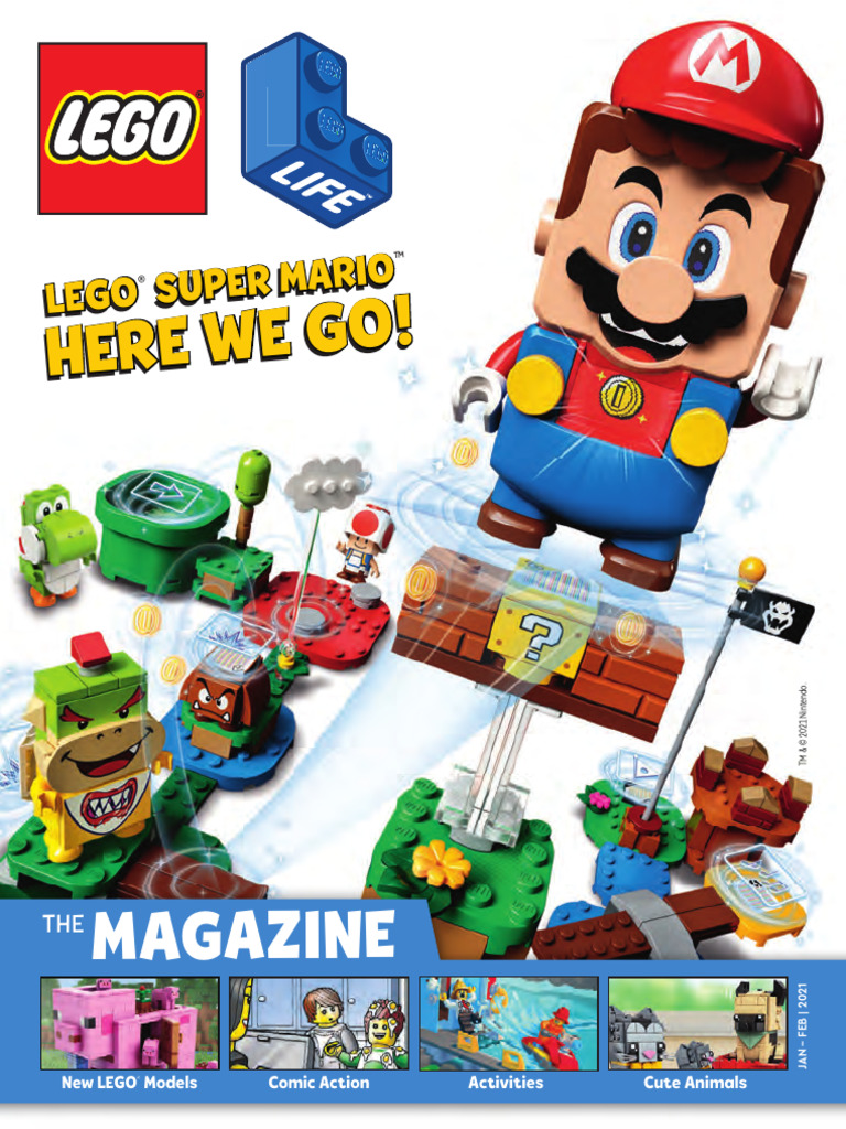 LEGO Super Mario Magazine Activities | PDF